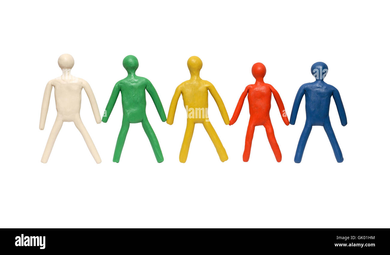 Plasticine men hi-res stock photography and images - Alamy