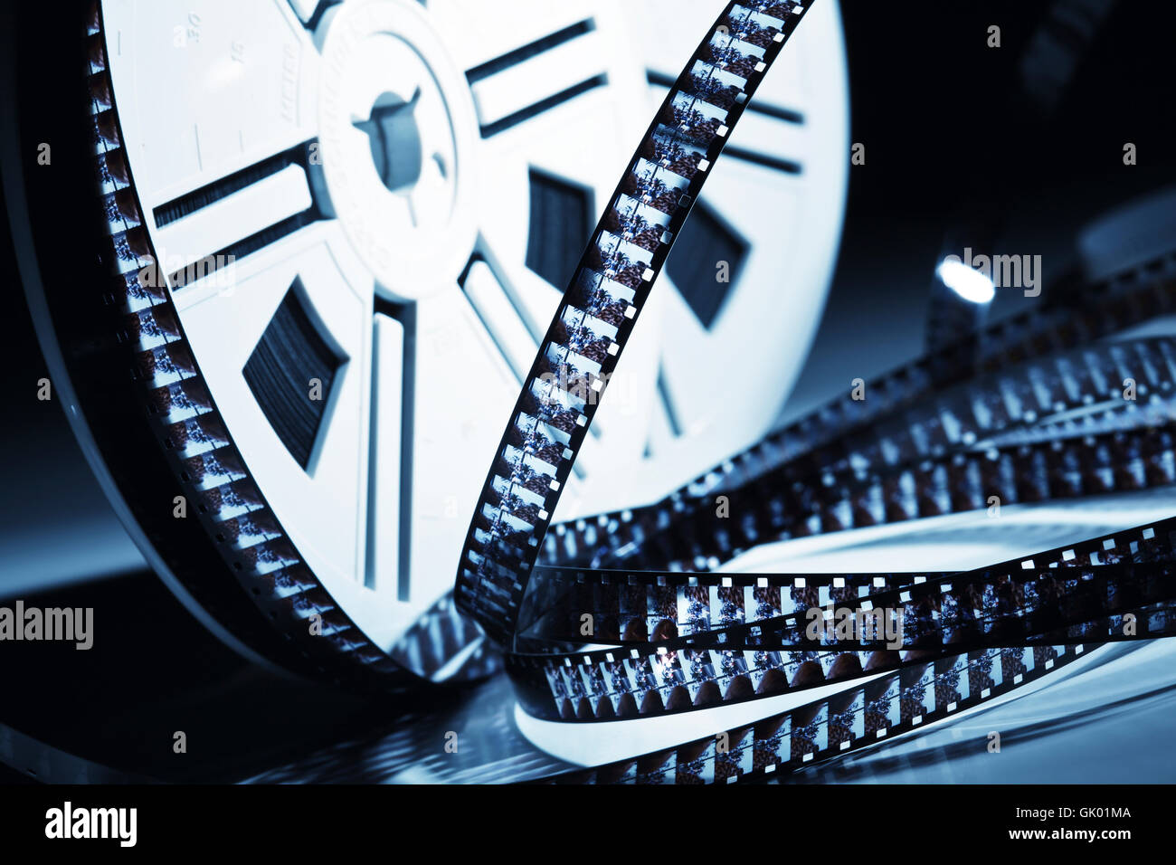 vintage cinema roll Stock Photo - Alamy