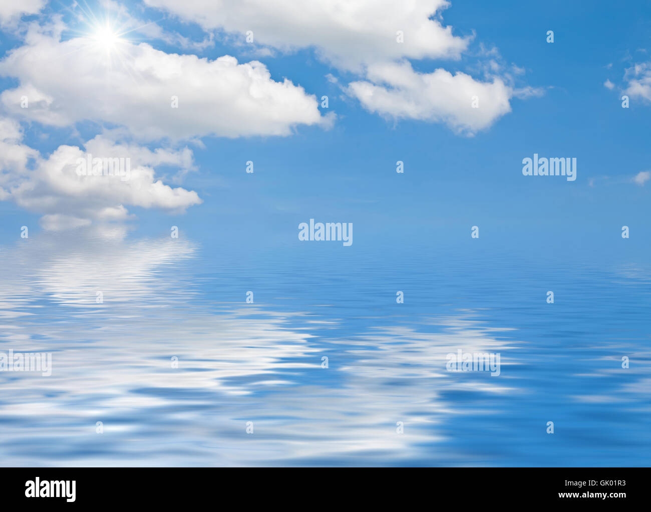 Sky with water hi-res stock photography and images - Alamy