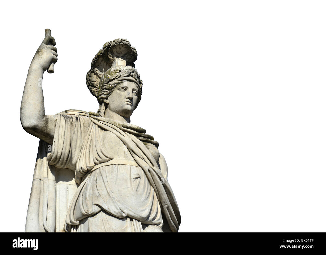 Minerva ancient roman goddess wisdom hi-res stock photography and ...
