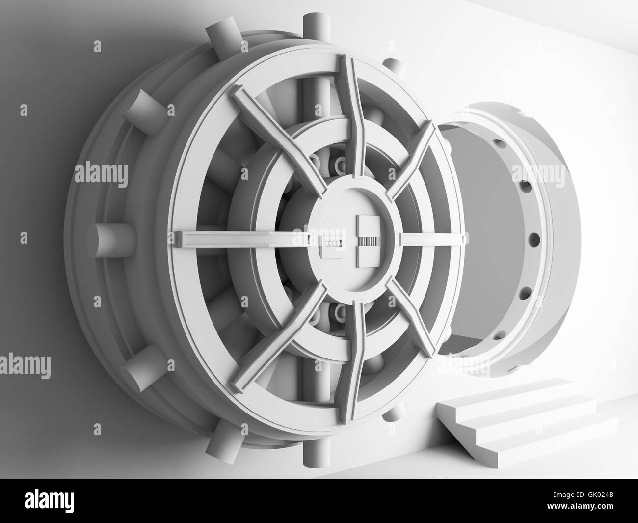 Bank vault Black and White Stock Photos & Images - Alamy