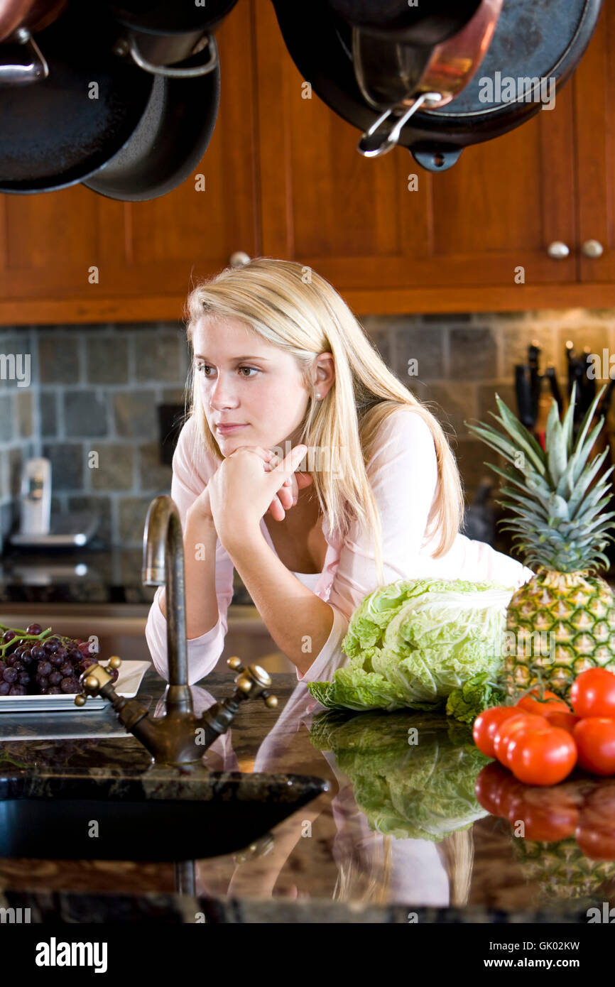 teen kitchen cuisine Stock Photo - Alamy