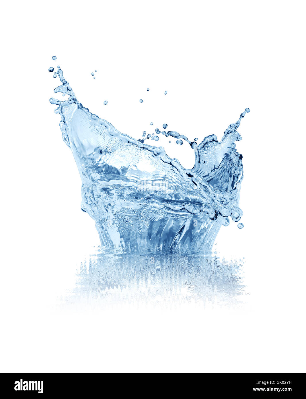 Cold water splash Cut Out Stock Images & Pictures - Alamy