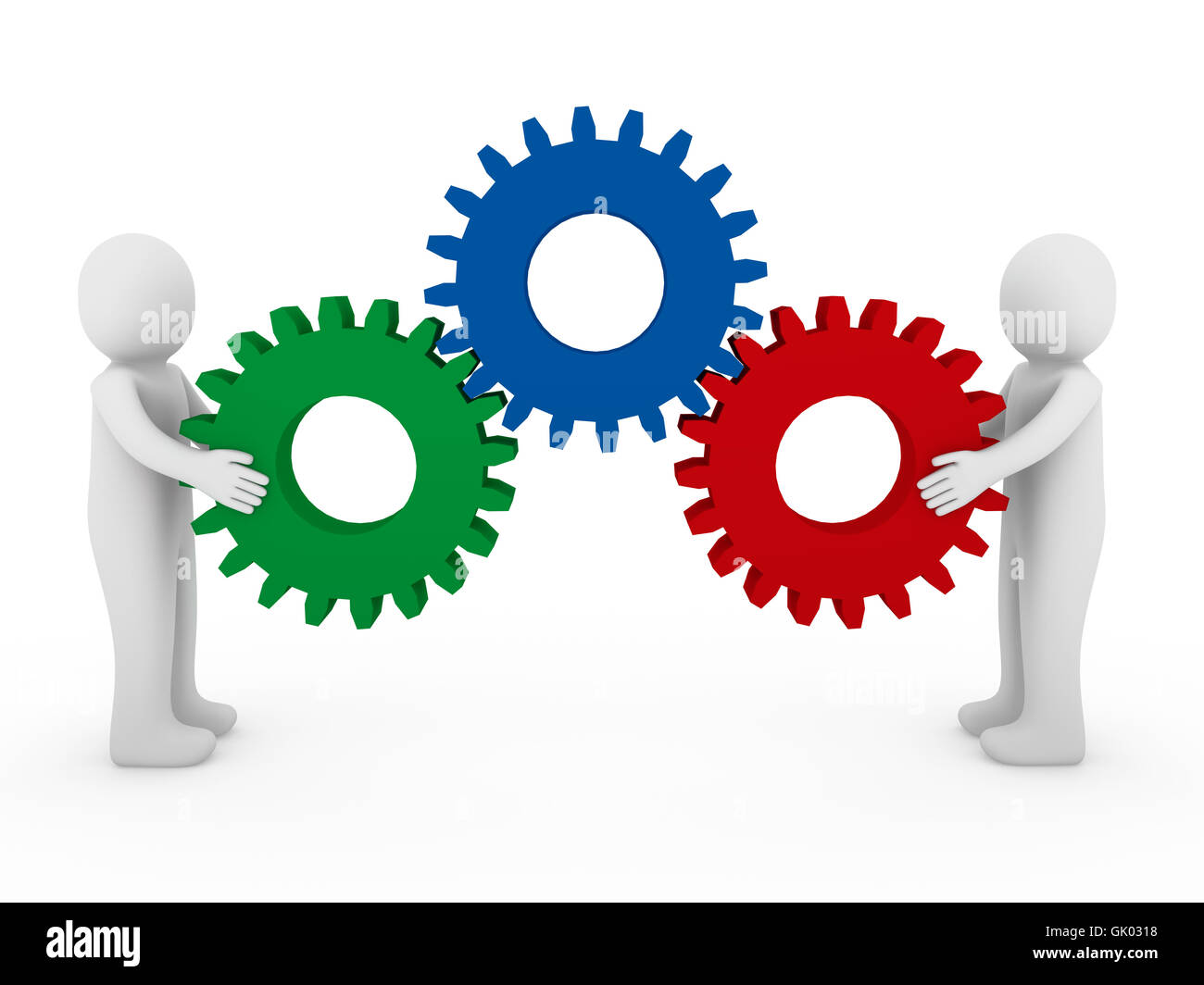 Abstract red green white Cut Out Stock Images & Pictures - Alamy