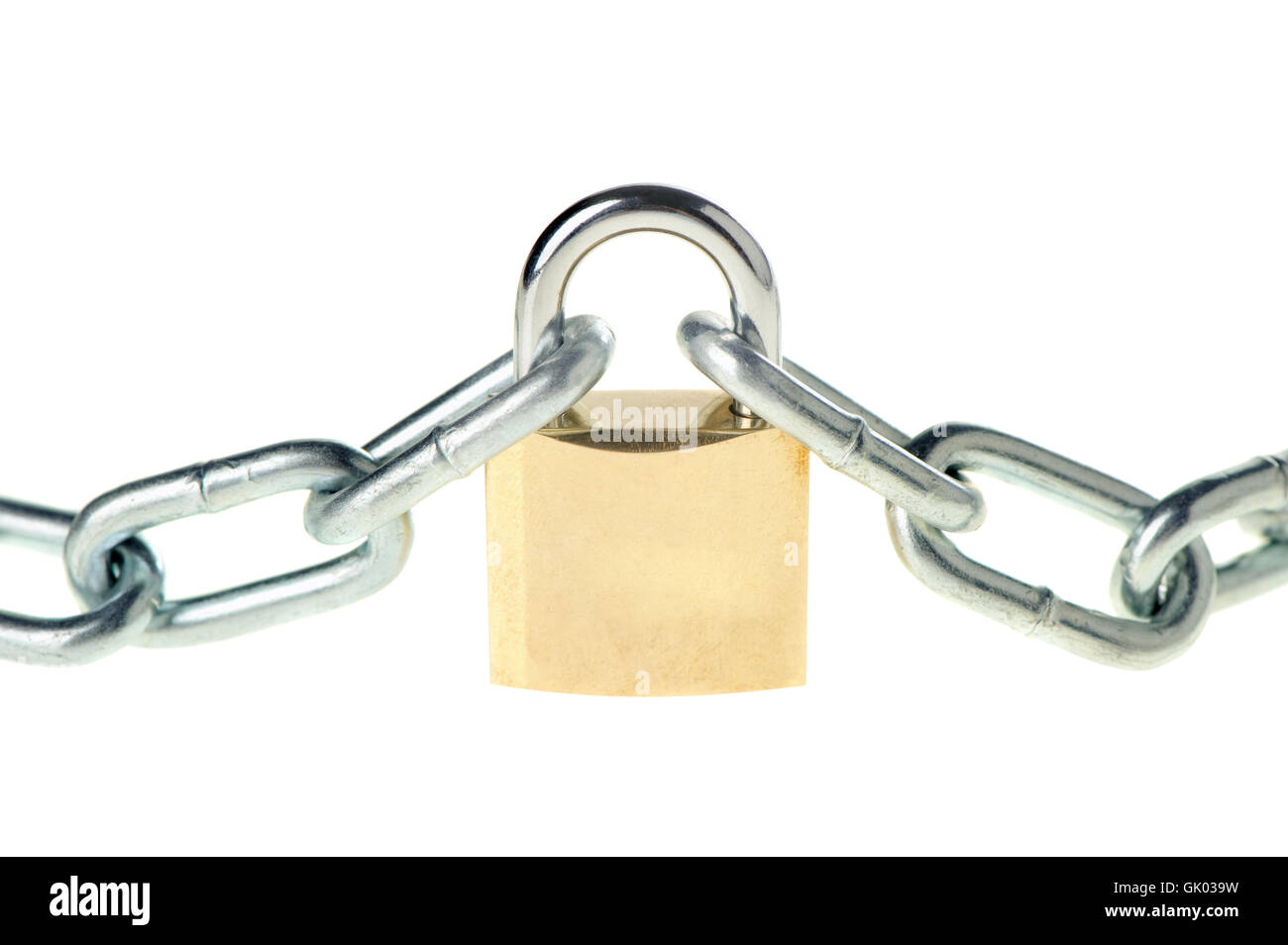 The lock with chain Stock Photo - Alamy