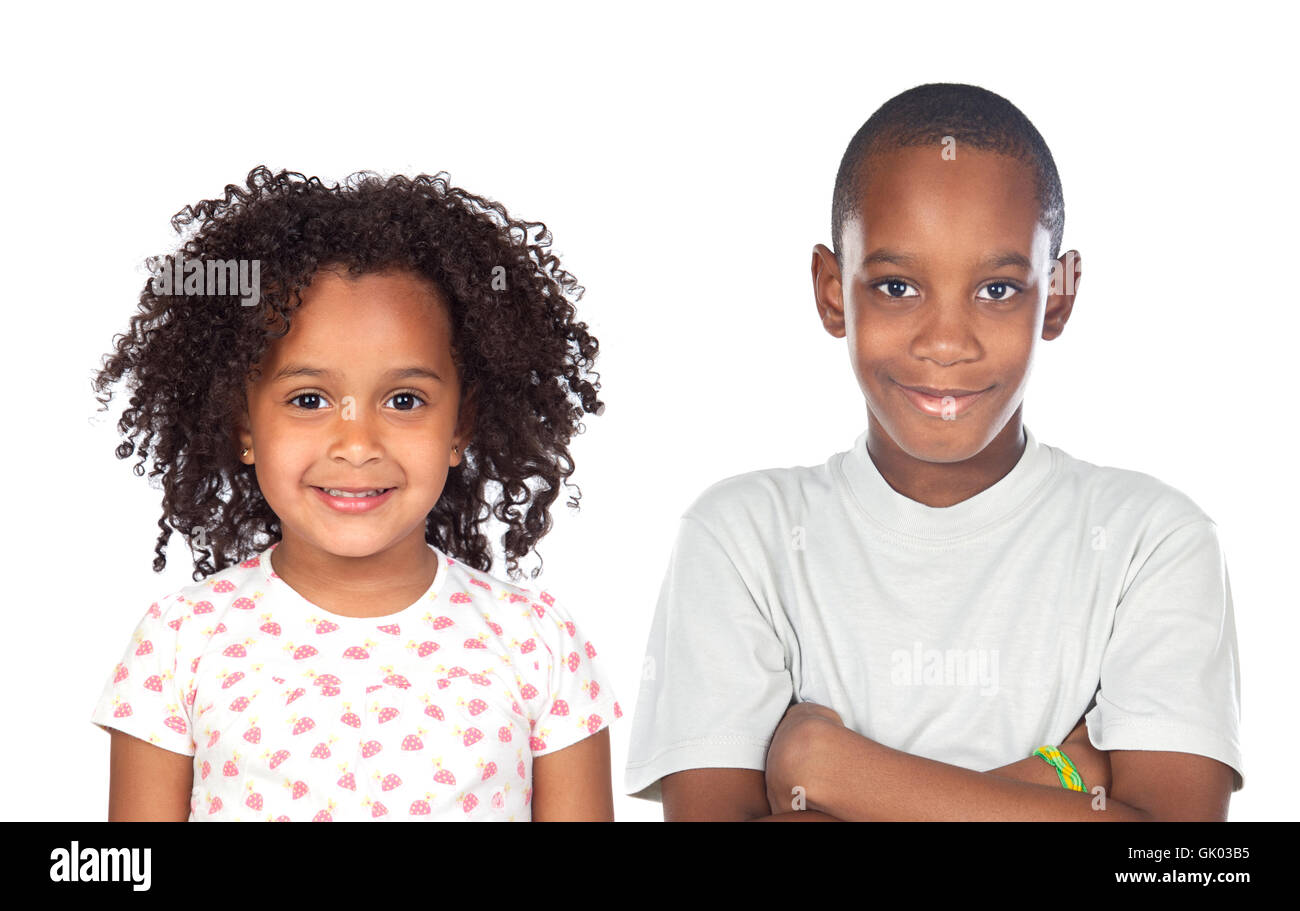 African brothers familiy Stock Photo - Alamy