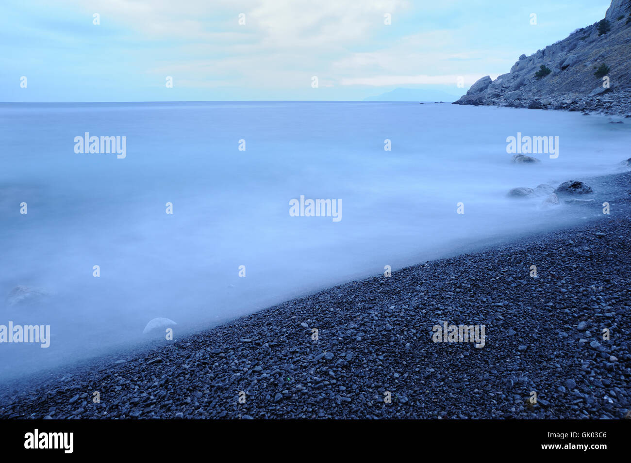 The night sea Stock Photo - Alamy