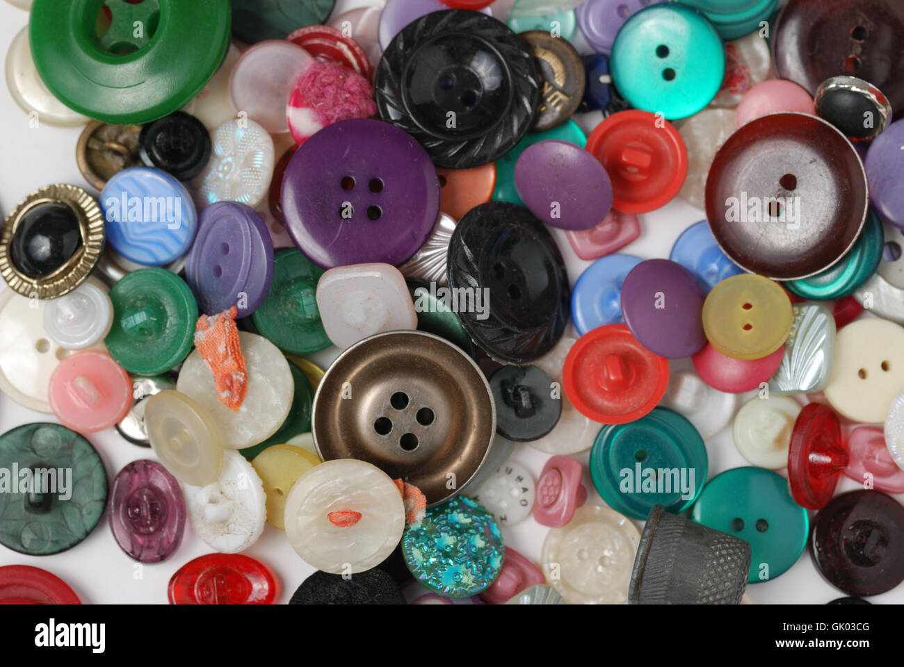 buttons for clothes Stock Photo - Alamy