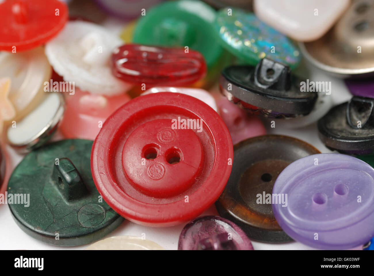 buttons for clothes Stock Photo - Alamy