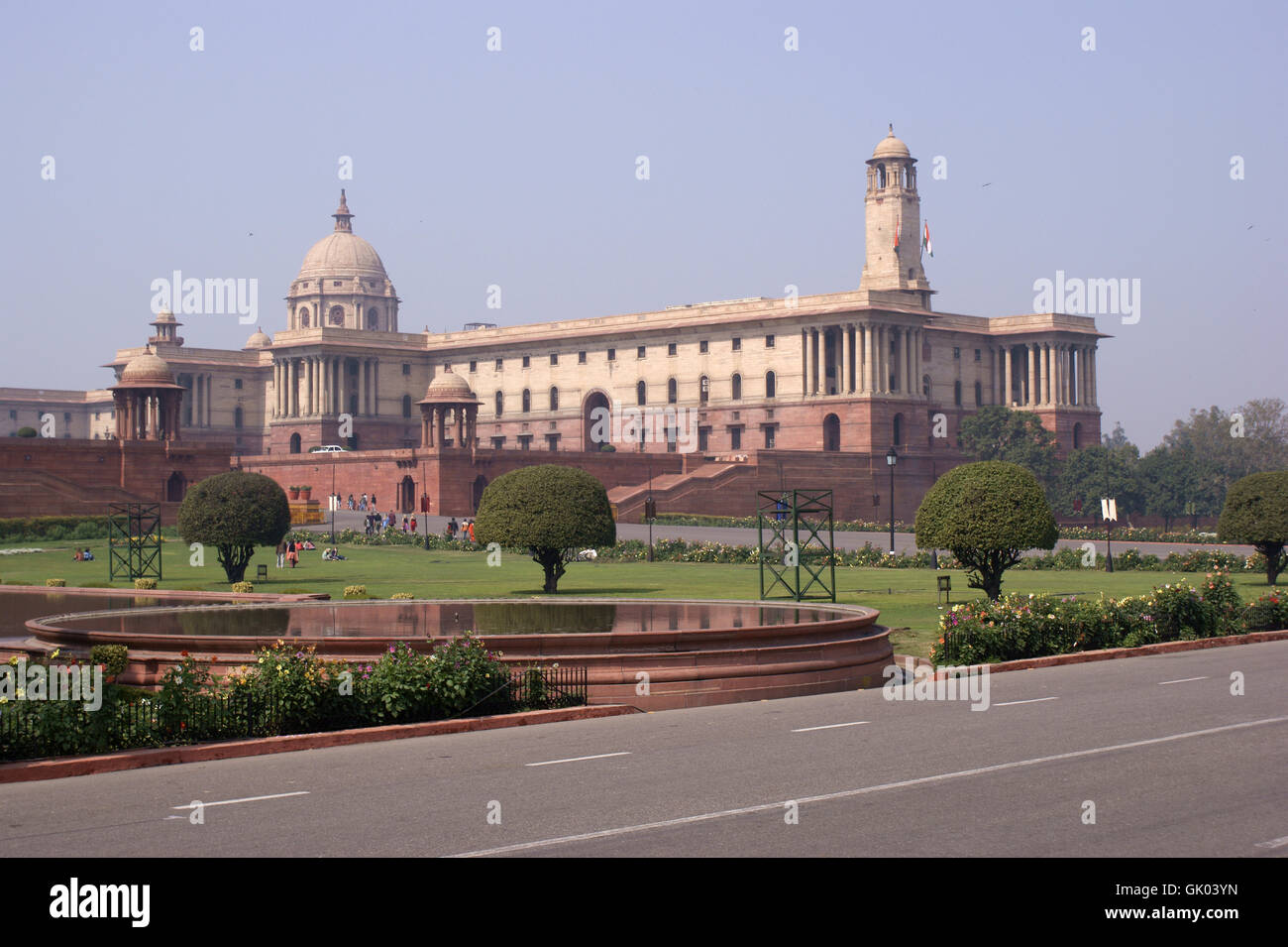 Parliament house delhi india hi-res stock photography and images - Alamy
