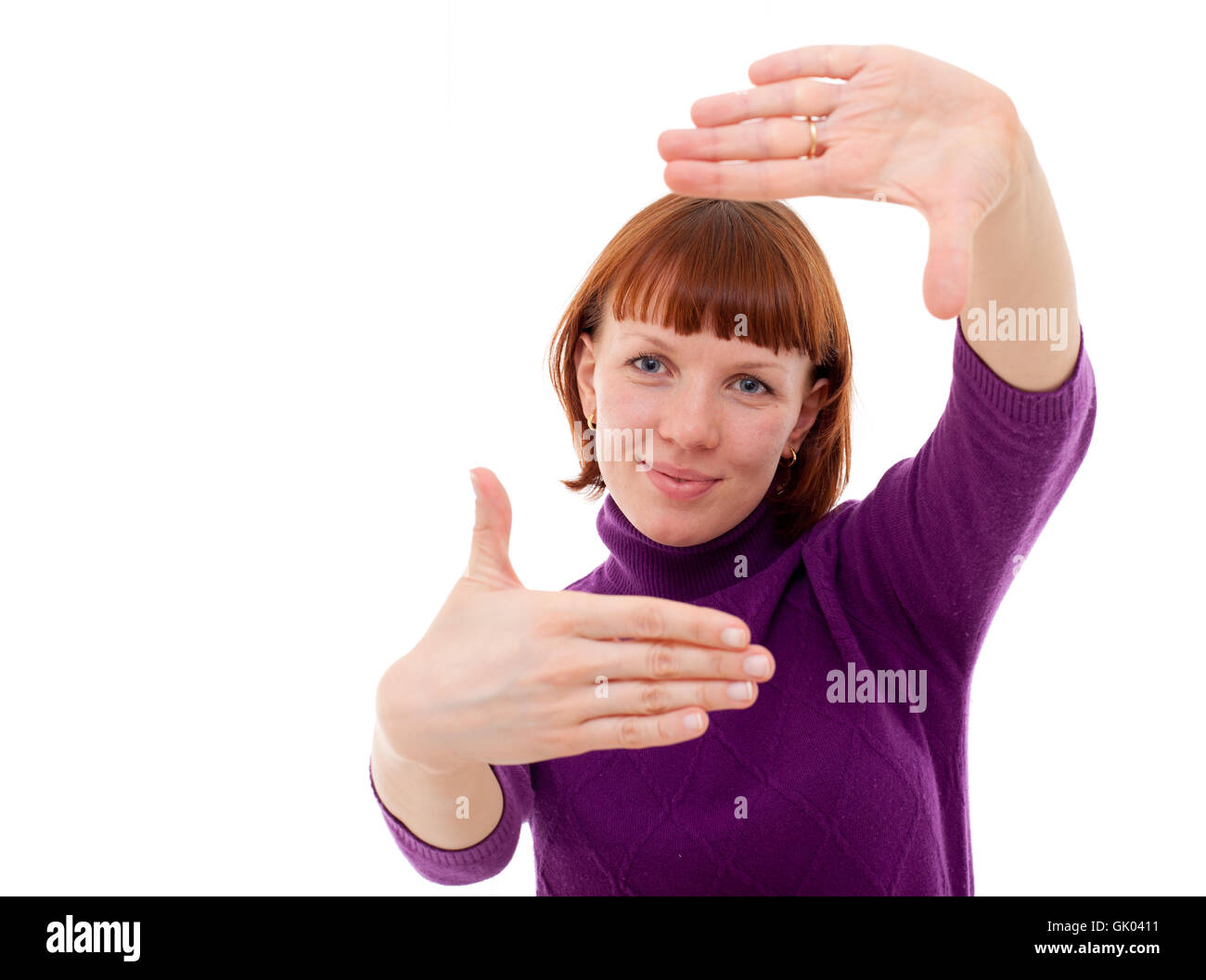 Young Woman Framing Face Stock Photo Alamy young-woman-framing-face-stock-photo-alamy