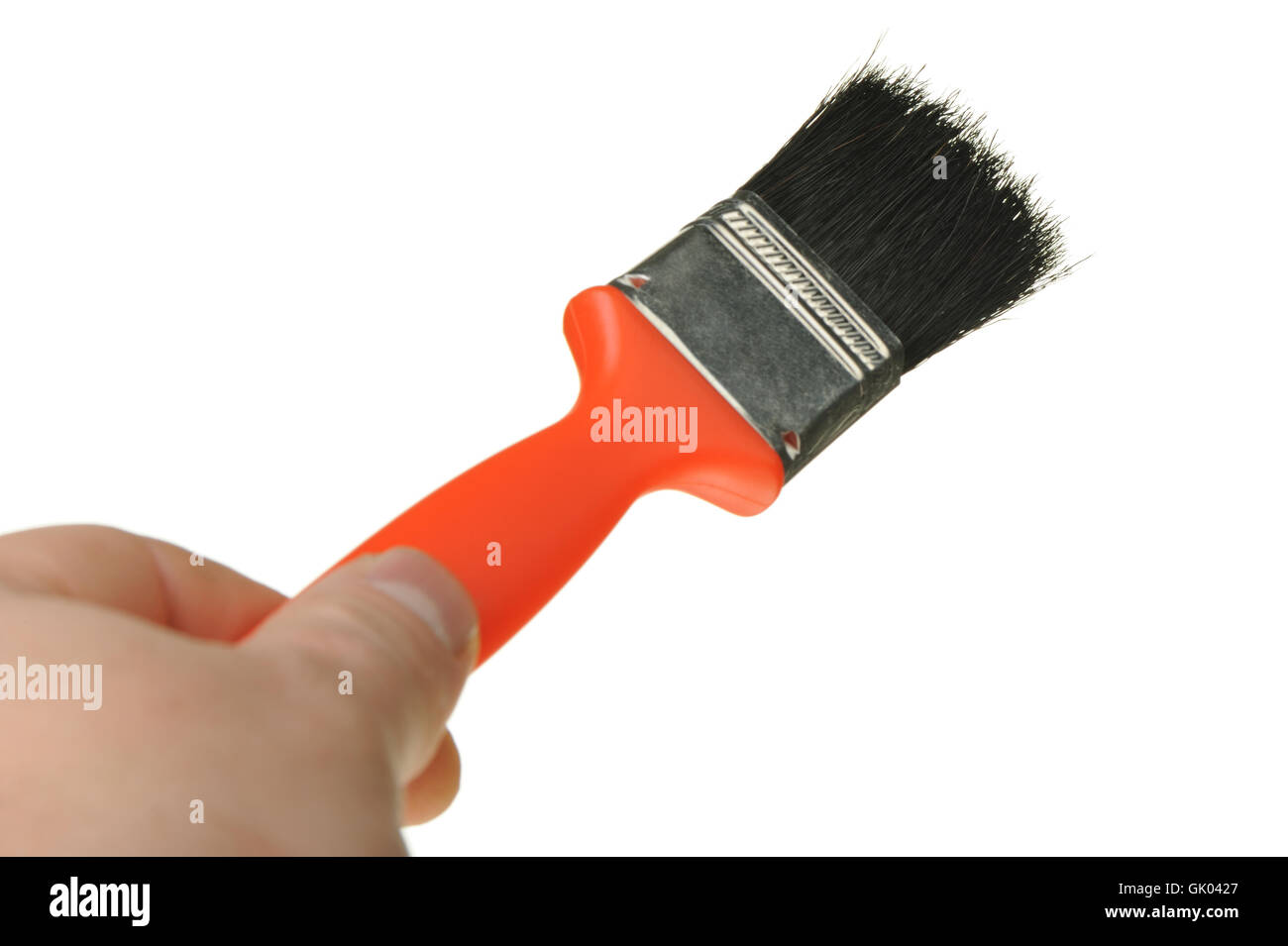 Brush for painting works Stock Photo - Alamy