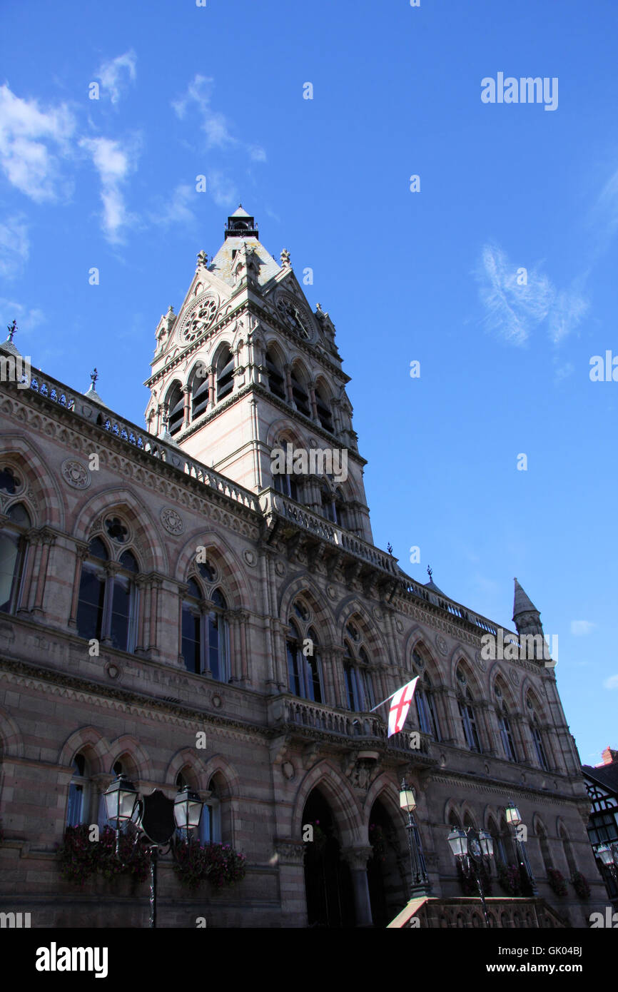 Town Hall Chester Cheshire Stock Photo - Alamy