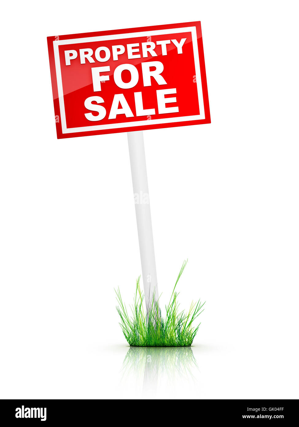 Sign - Property For Sale Stock Photo - Alamy