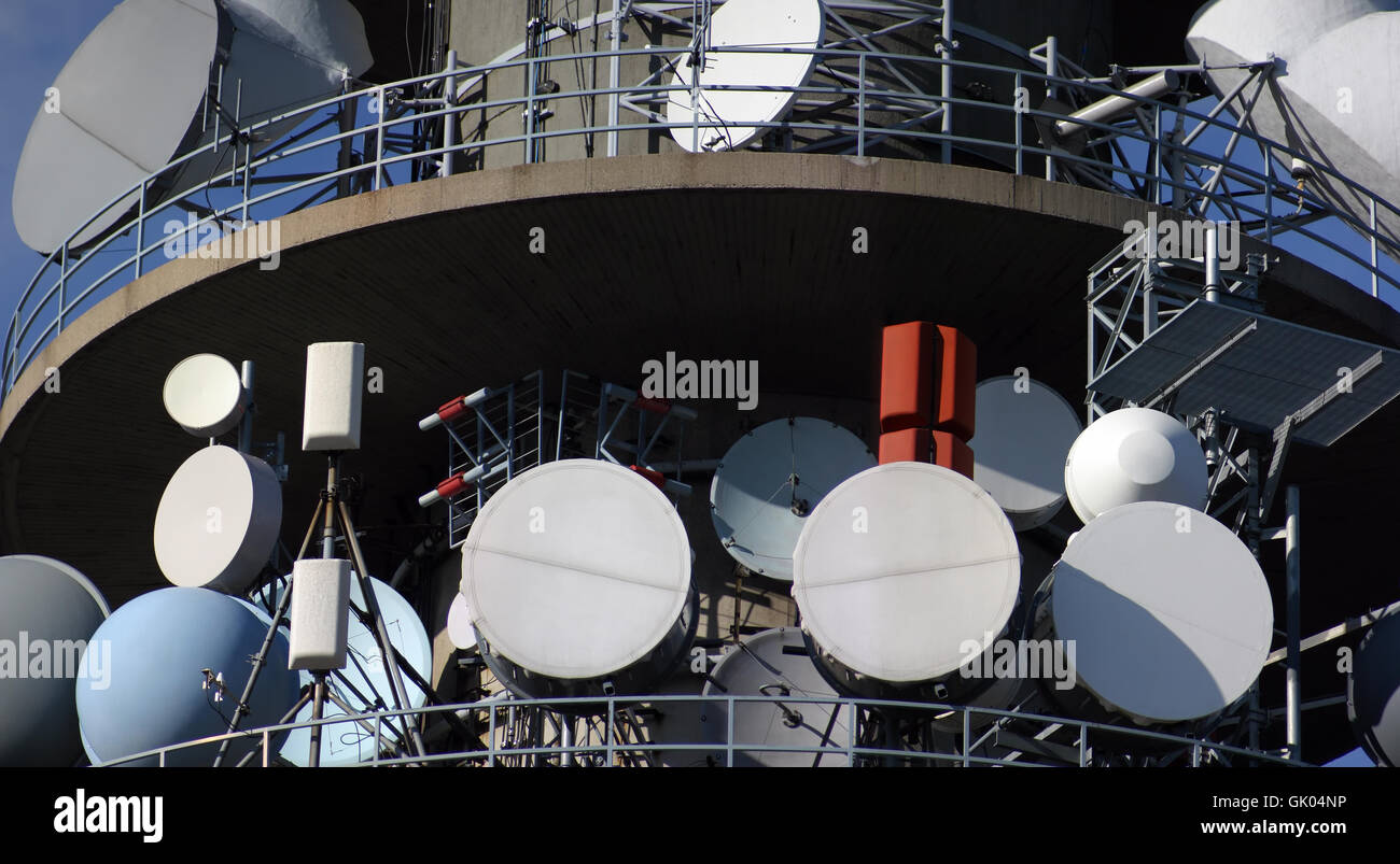 station tower communication Stock Photo - Alamy