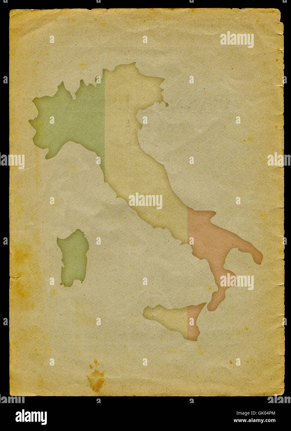Old italy map hi-res stock photography and images - Alamy