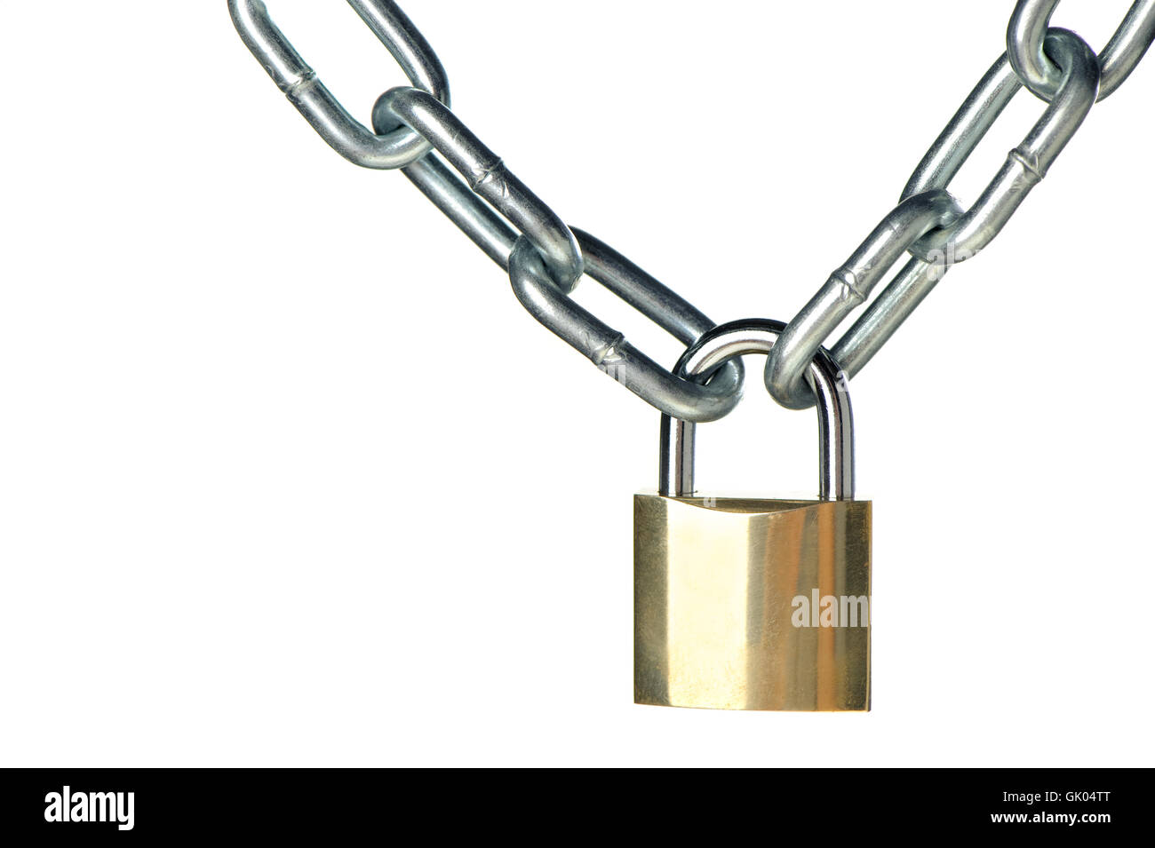 The lock with chain Stock Photo - Alamy