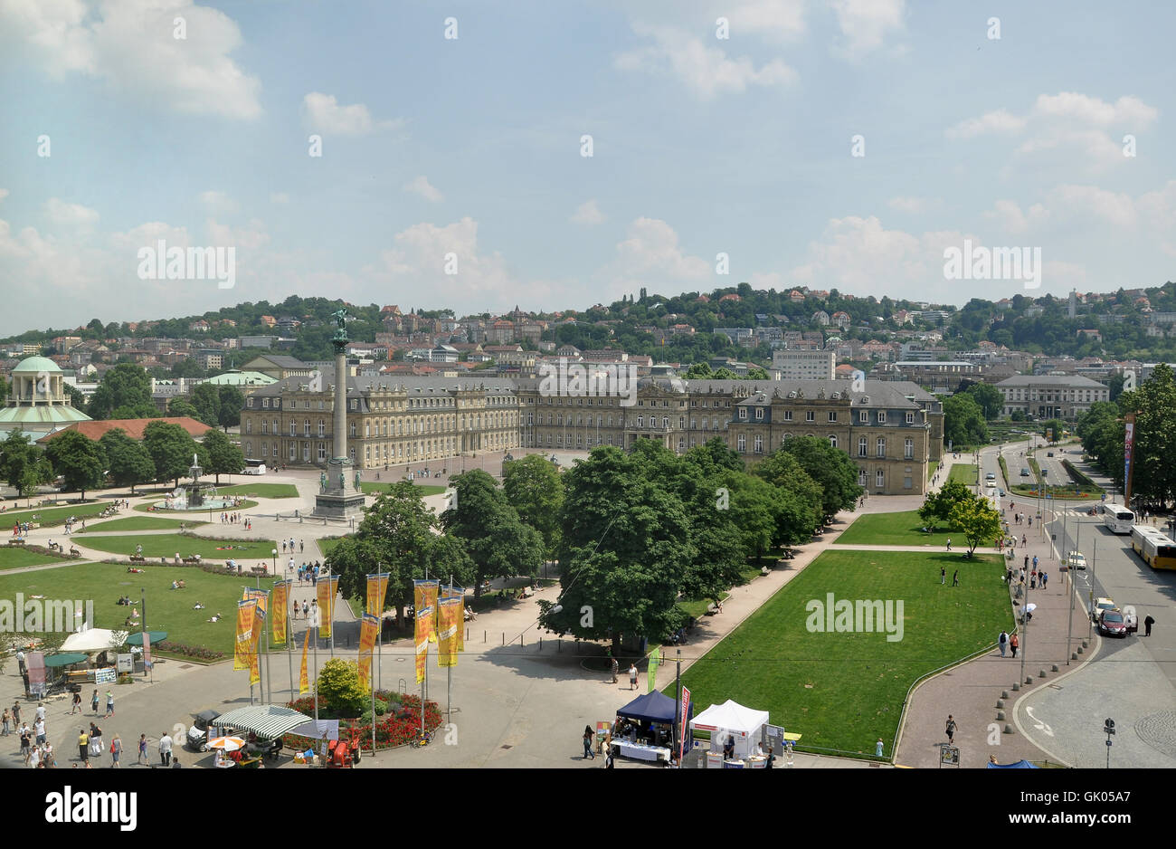 Schlossplatz stuttgart hi-res stock photography and images - Alamy