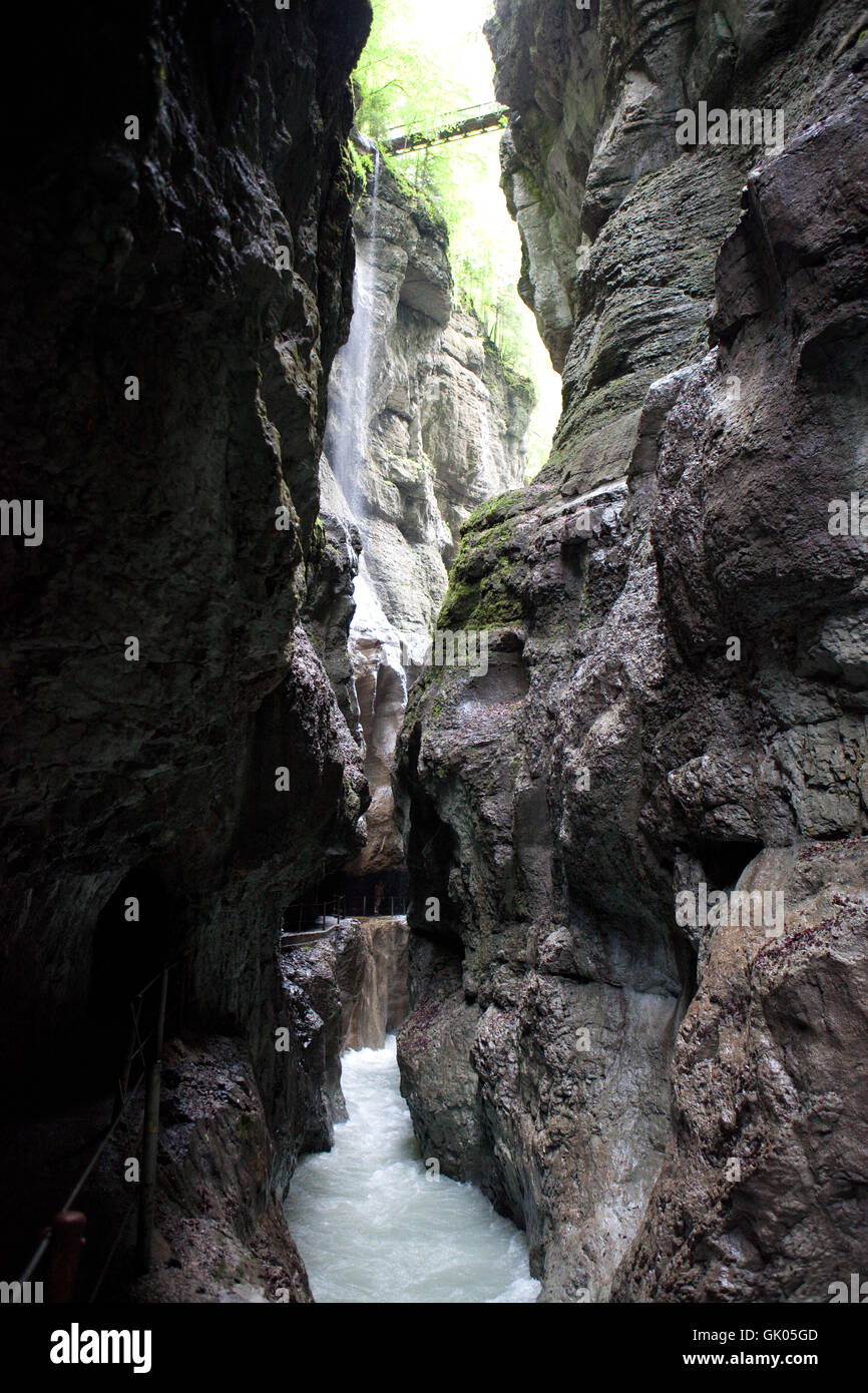 Partnachklamm hi-res stock photography and images - Alamy