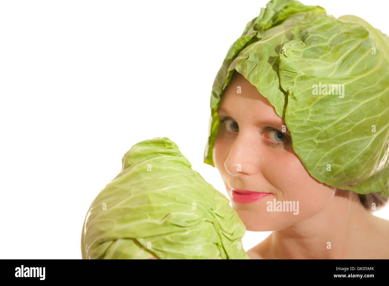 Cabbage head face hi-res stock photography and images - Alamy