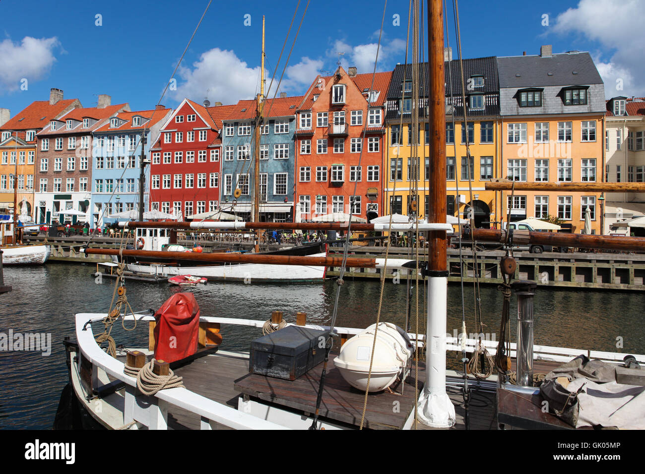 harbor denmark copenhagen Stock Photo - Alamy