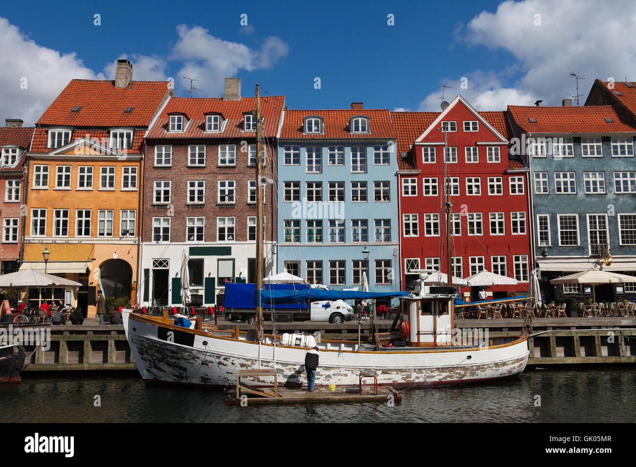 harbor denmark copenhagen Stock Photo - Alamy