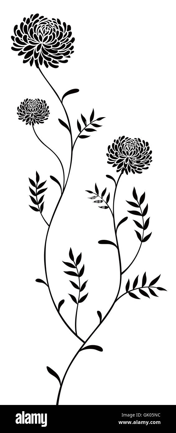 flower plant pattern Stock Photo - Alamy