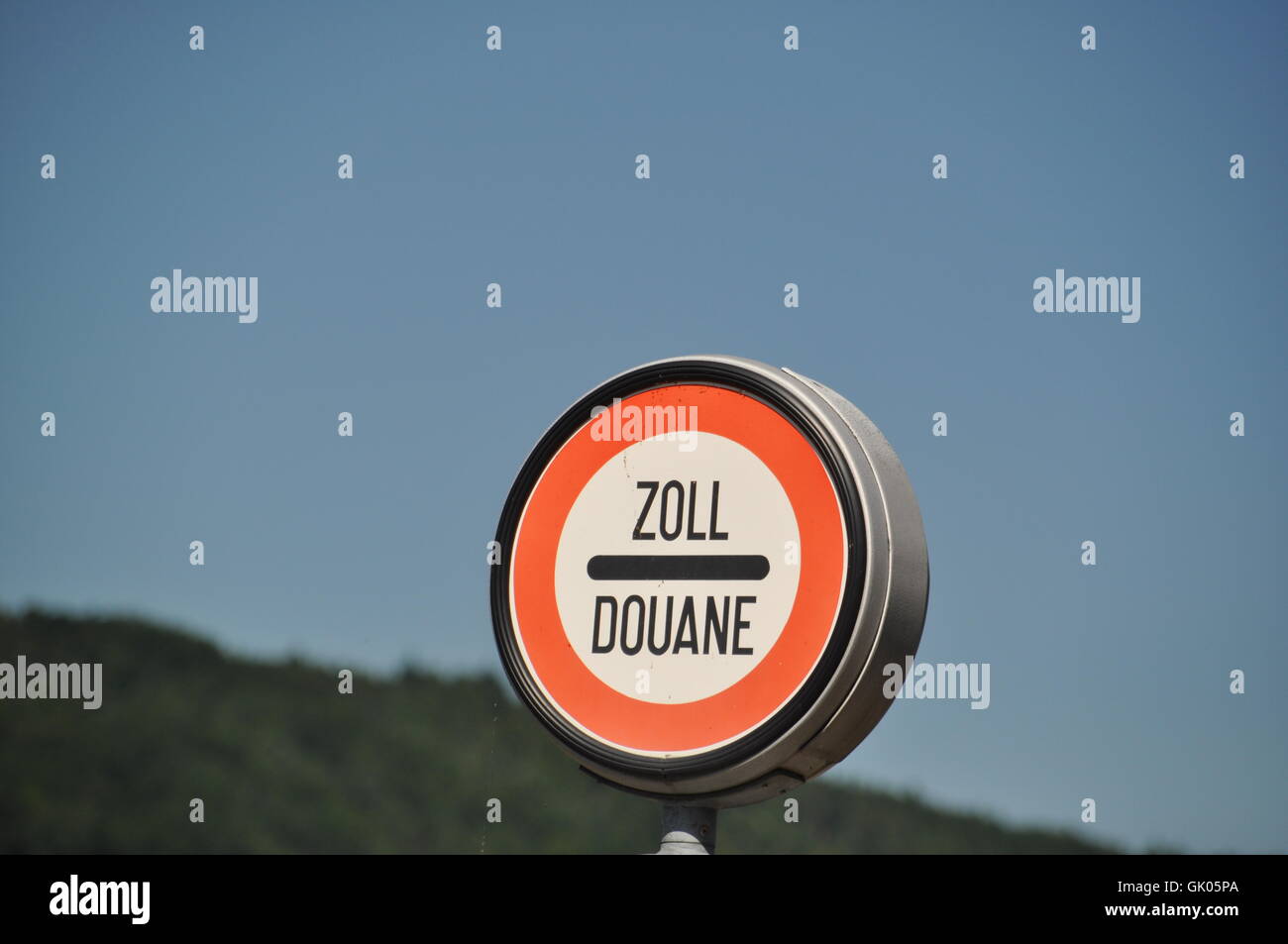 Douane sign hi-res stock photography and images - Alamy