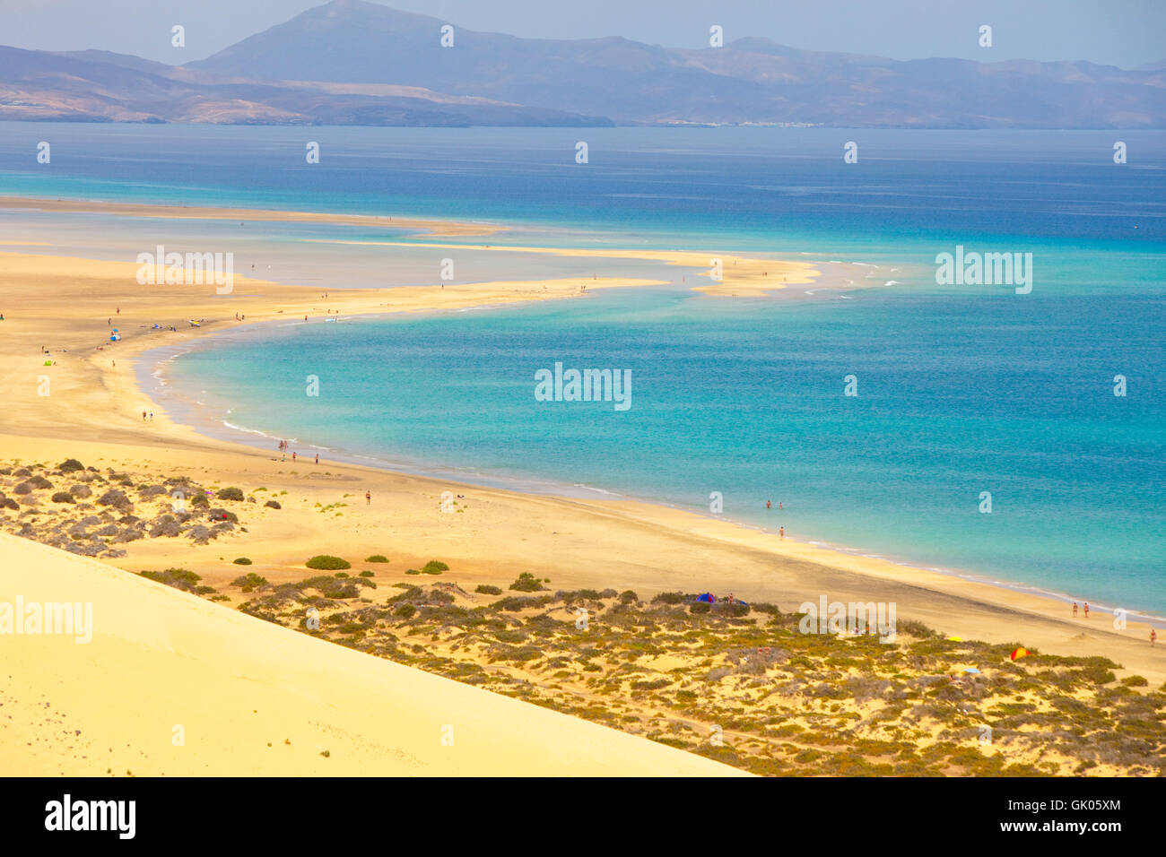 sotavento on fuerteventura Stock Photo - Alamy