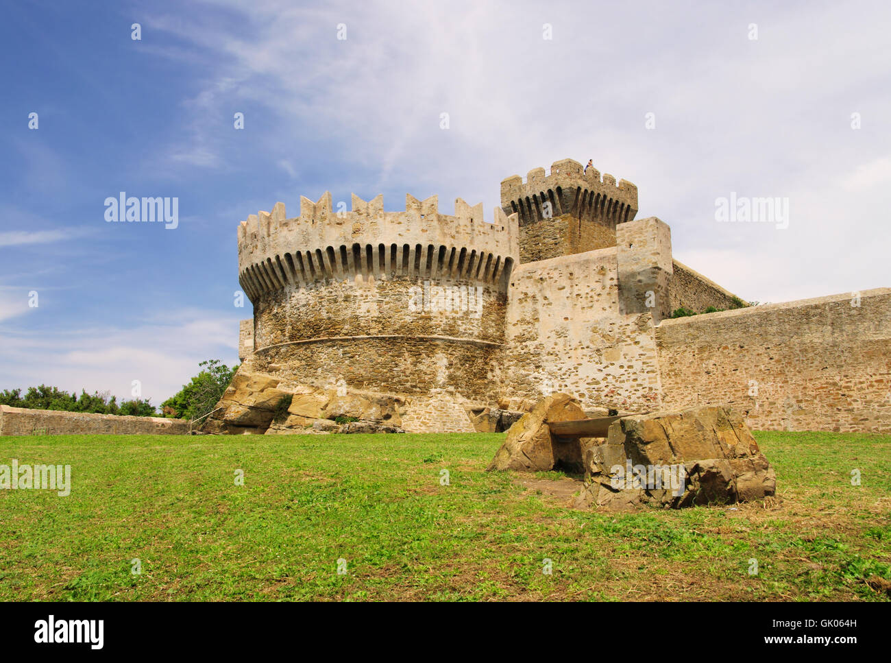 tower tuscany fortress Stock Photo - Alamy