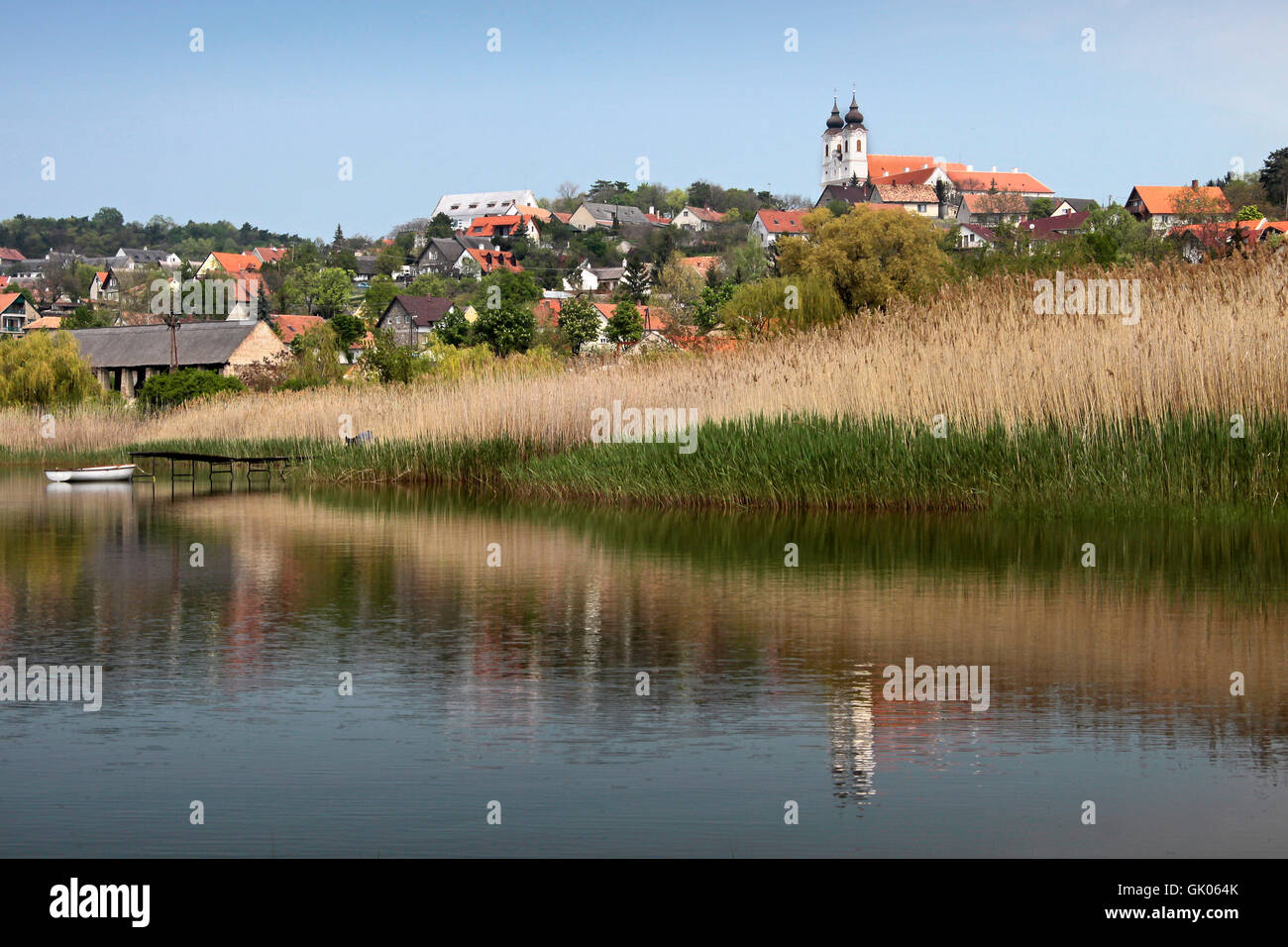reed hungary lake balaton Stock Photo - Alamy