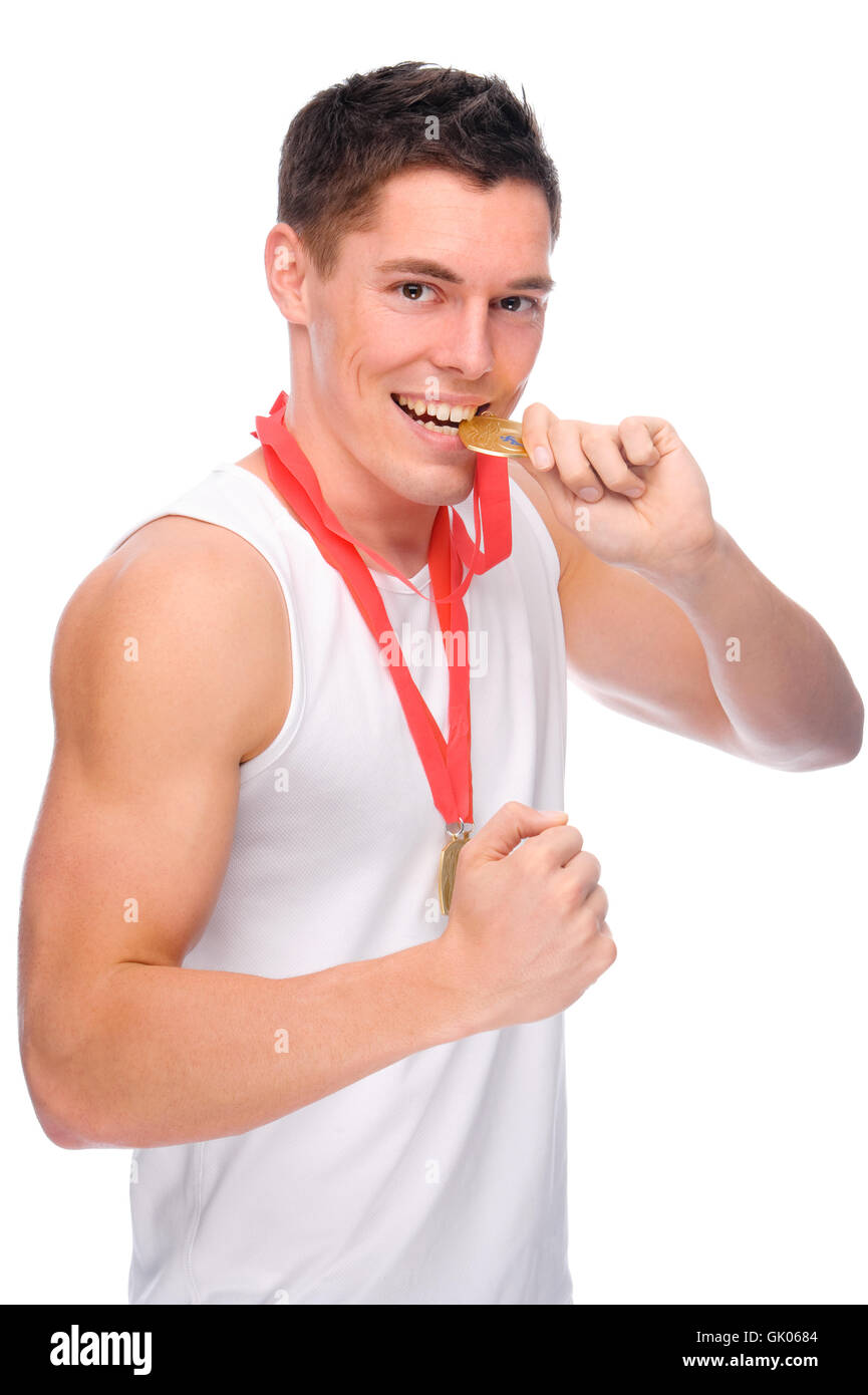 Winner athletes hi-res stock photography and images - Alamy