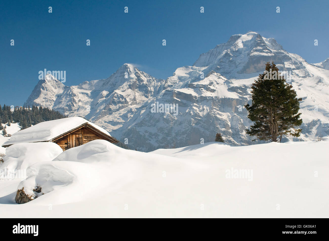 Murren view hi-res stock photography and images - Alamy