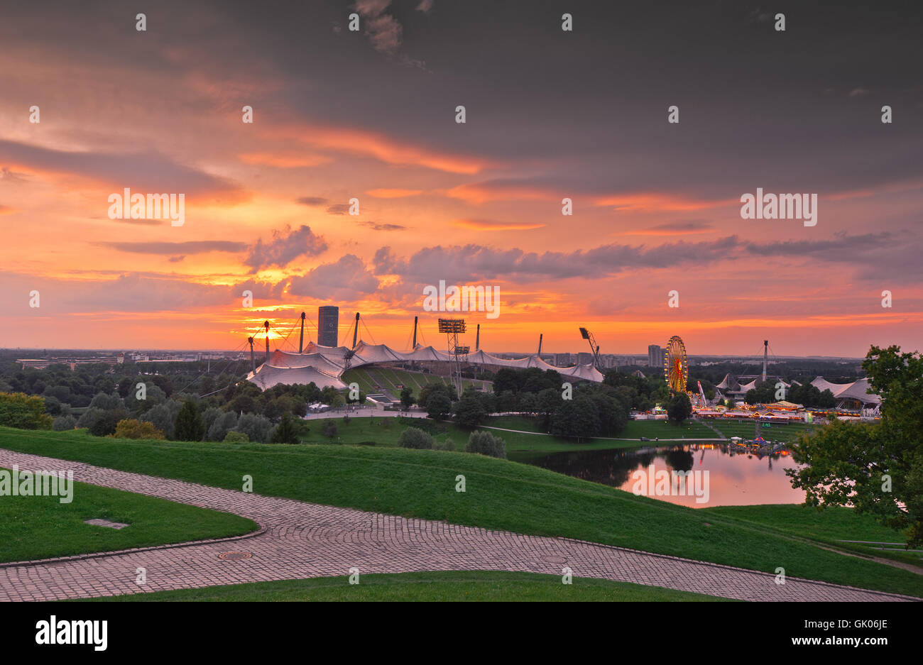 Olympiastadion olympiapark hi-res stock photography and images - Alamy