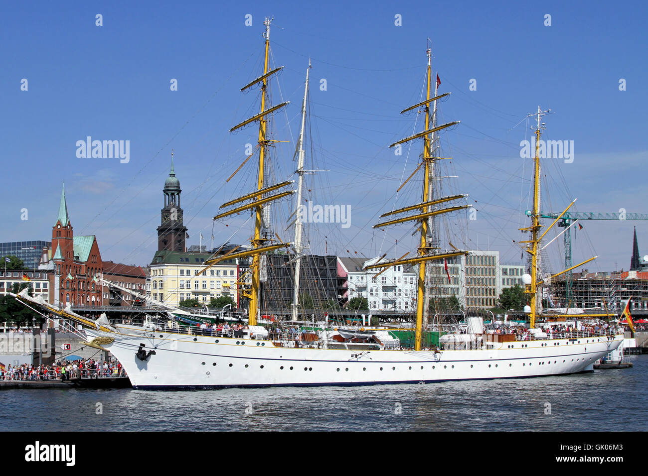 segelschulschiff gorch fock Stock Photo - Alamy