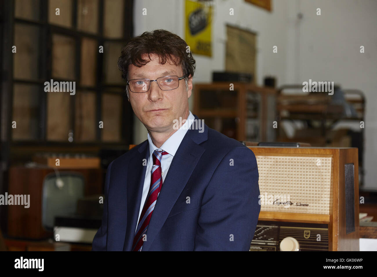 New ARD series "Frau Temme sucht das Glueck" Featuring: Martin Brambach ...