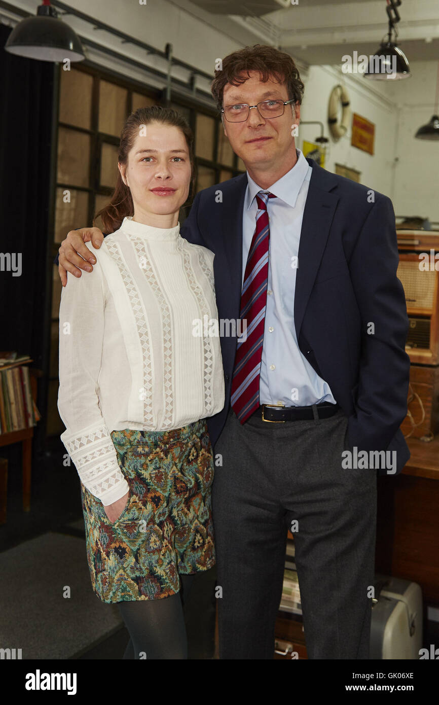 New ARD series "Frau Temme sucht das Glueck" Featuring: Martin Brambach ...