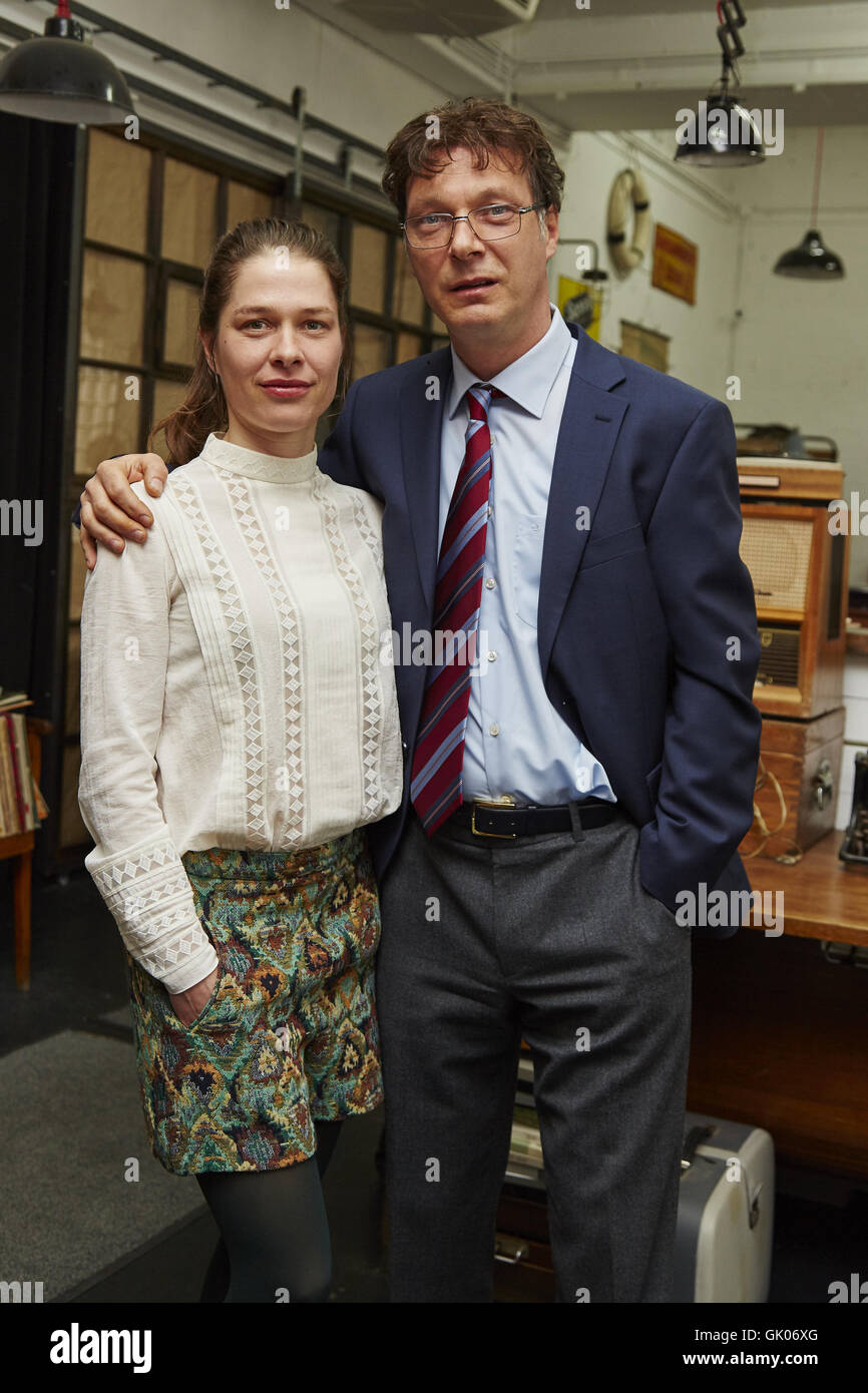 New ARD series "Frau Temme sucht das Glueck" Featuring: Meike Droste ...