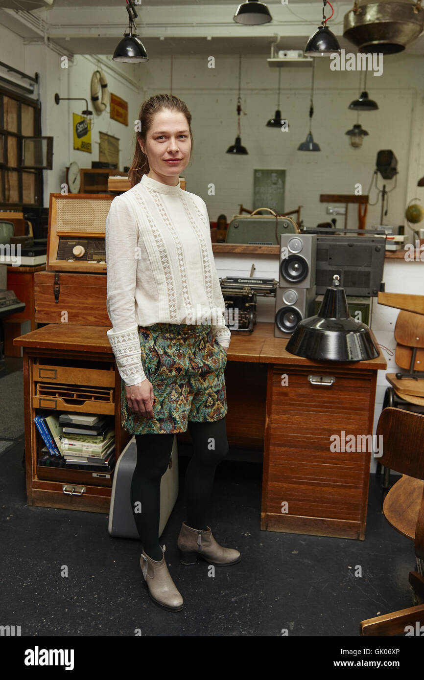 New ARD series "Frau Temme sucht das Glueck" Featuring: Meike Droste ...