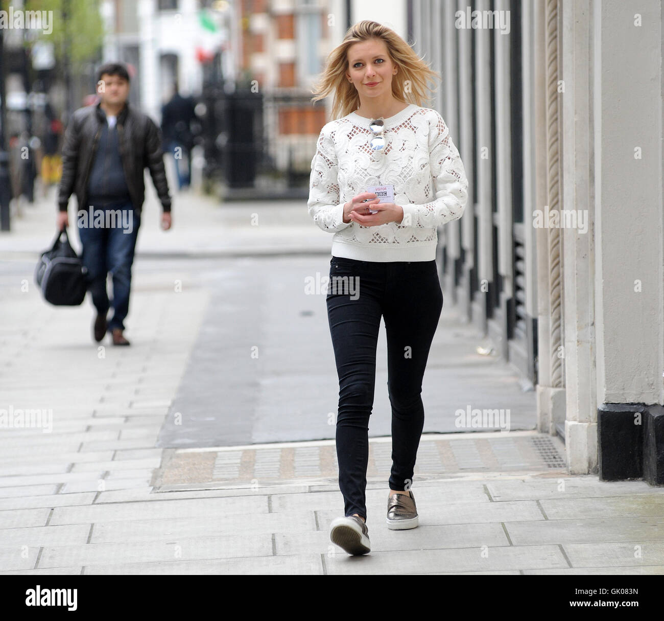 Rachel Riley arrives at BBC Radio 1 Featuring: Rachel Riley Where ...