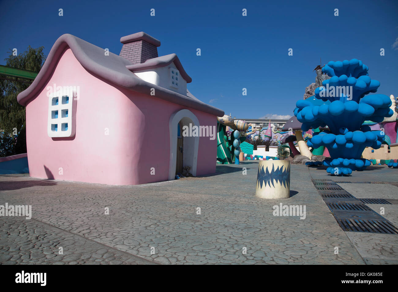 Beijing Shijingshan Playground Stock Photo - Alamy