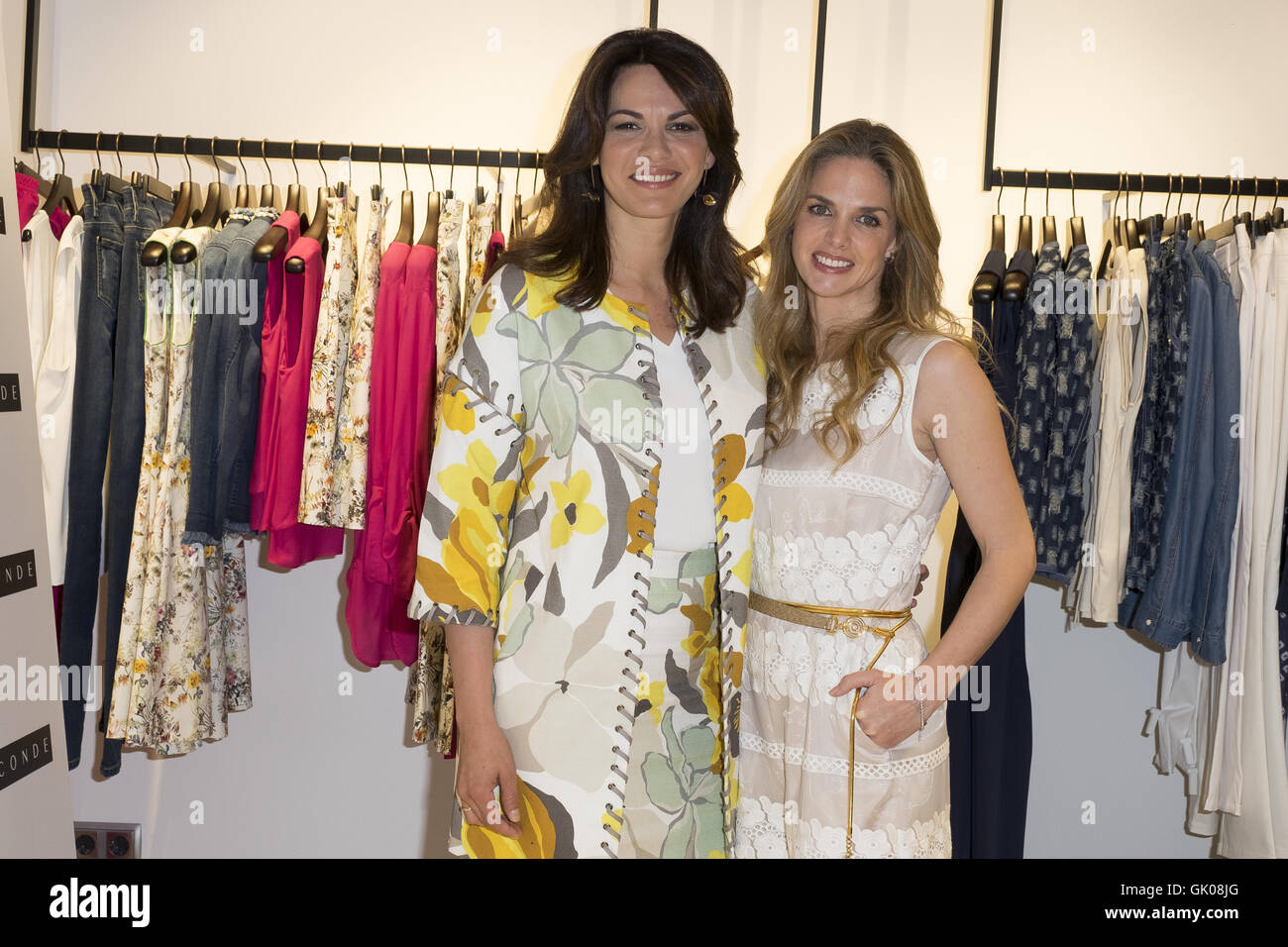 Presentation of the 'Alba Conde' store in Madrid Featuring: Fabiola ...