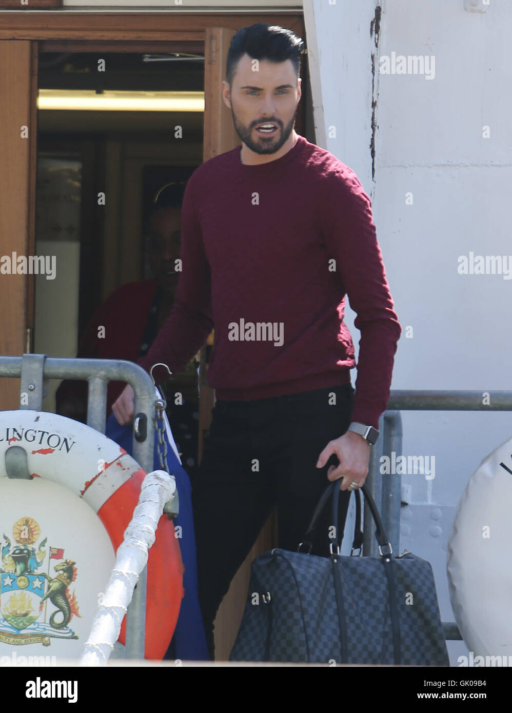 Rylan Clark at the This Morning wedding Featuring: Rylan Clark Where ...