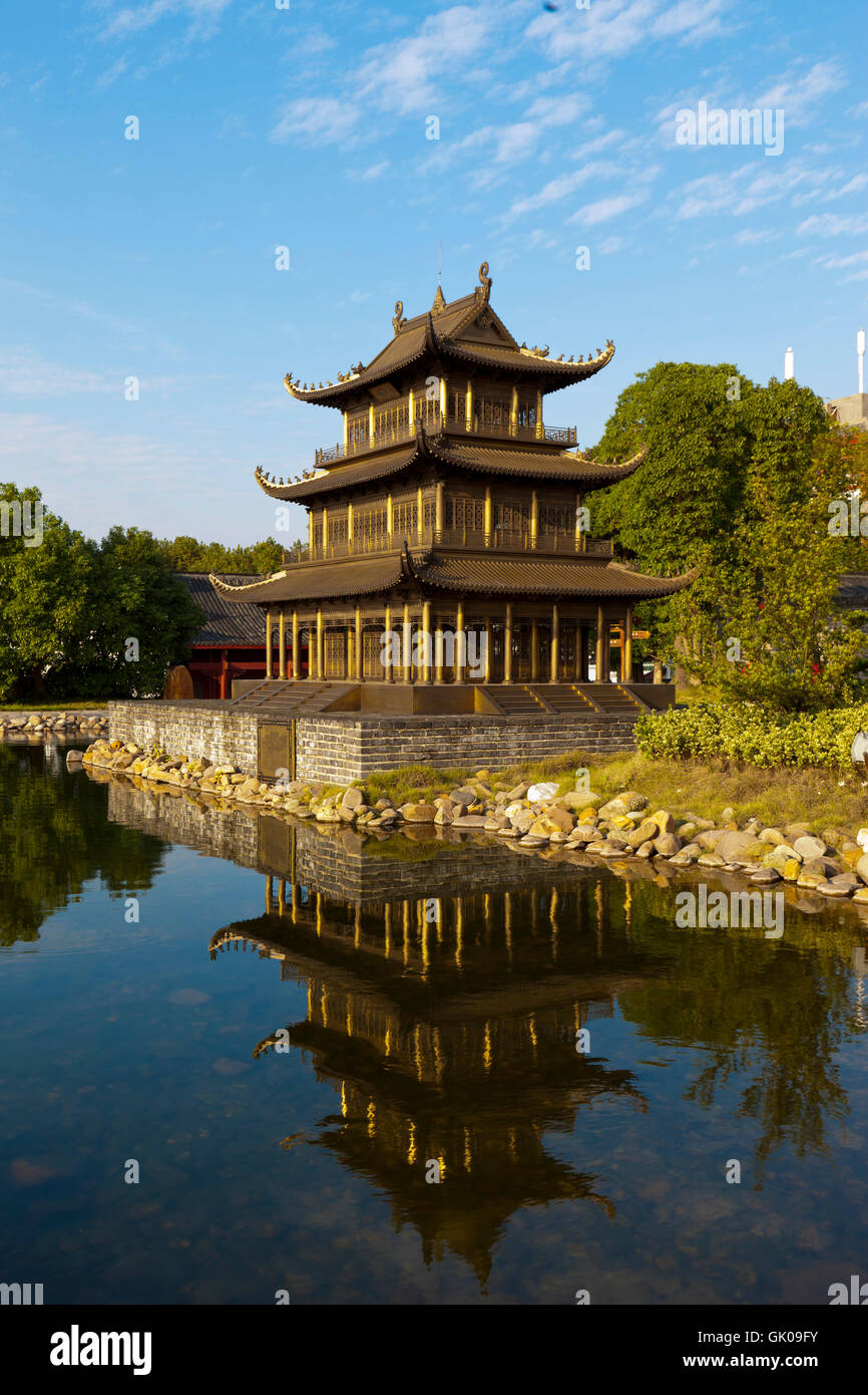 Hunan Yueyang Yueyang Tower Yueyang Tower in Qing Dynasty Stock Photo ...