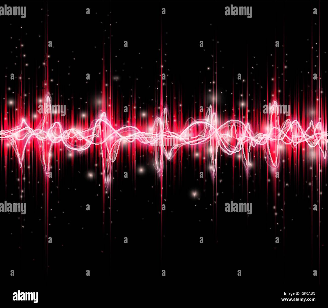 Audio wave graph hi-res stock photography and images - Alamy