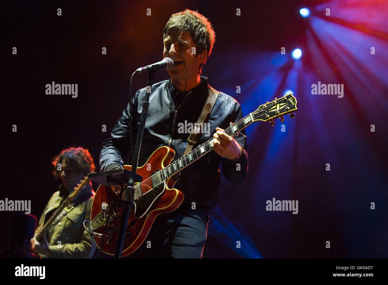 Noel Gallagher's High Flying Birds performing live in concert at the ...