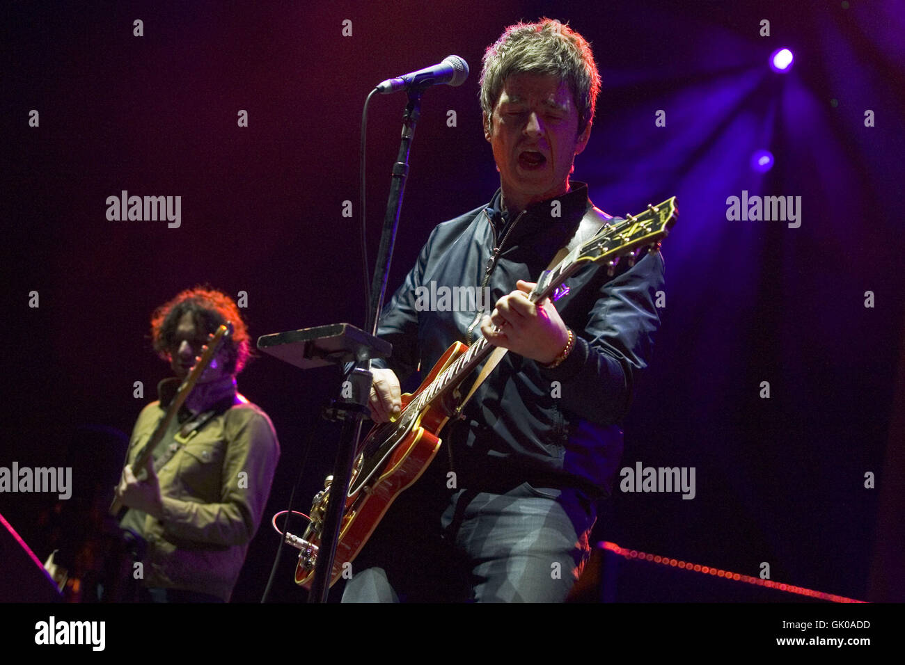Noel Gallagher's High Flying Birds performing live in concert at the ...