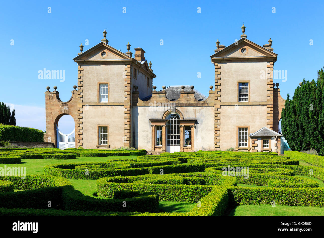 Chatelherault House, near Hamilton, Lanarkshire, 18th century palladian ...