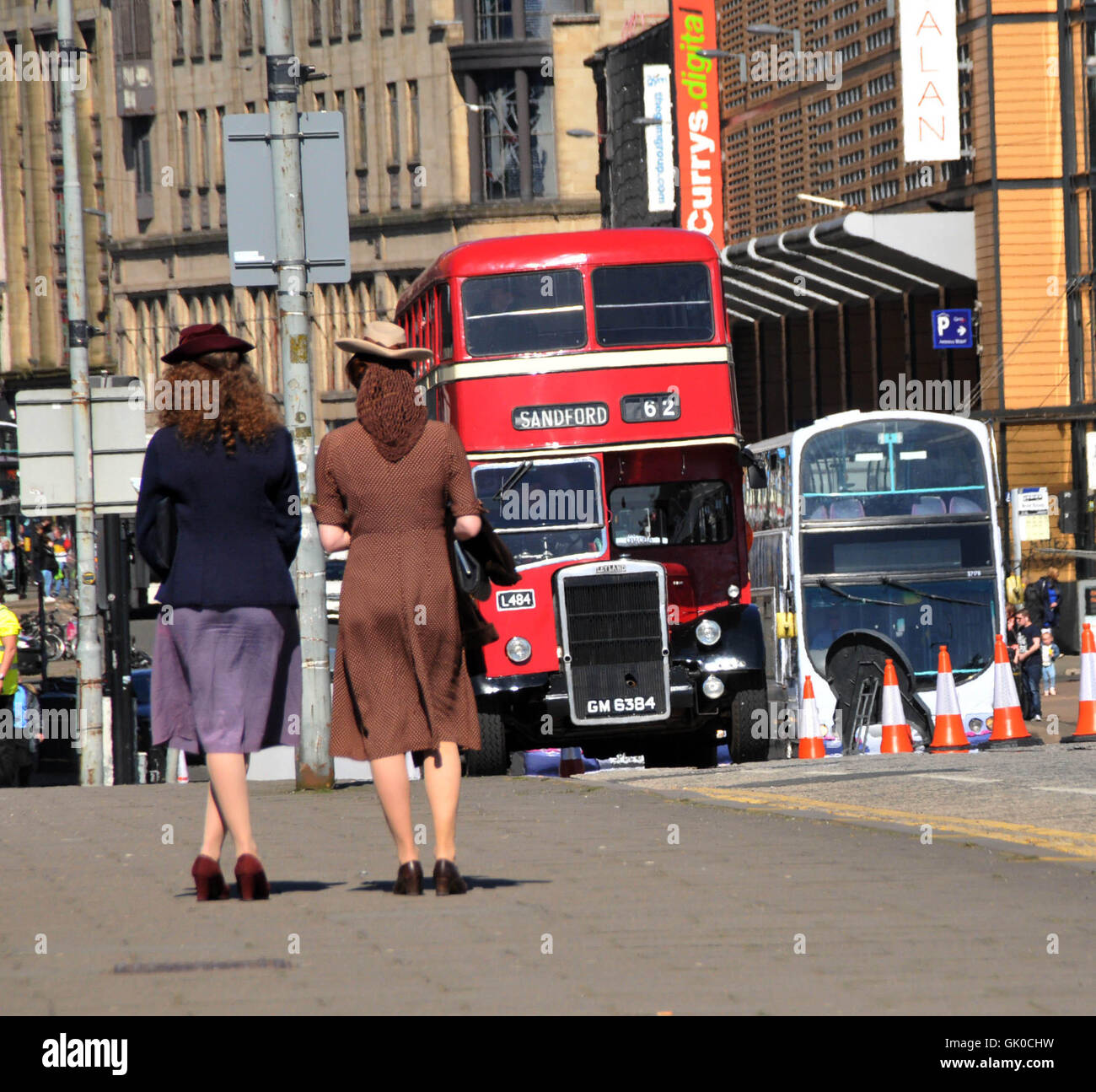 Tim Roth filming the BBC drama 'Rillington Place' in Scotland Featuring ...