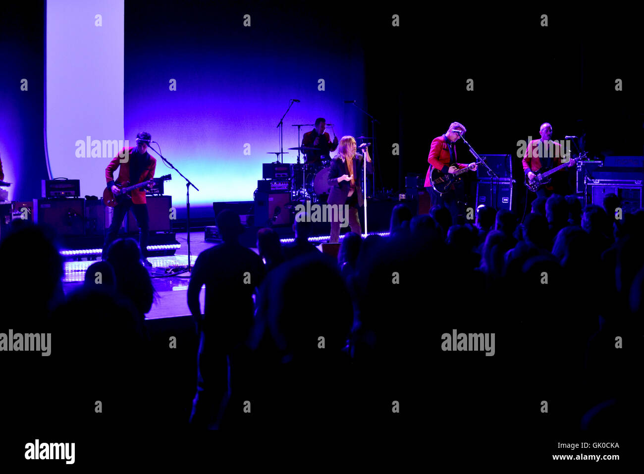 Iggy Pop performing live in concert during his Post Pop Depression Tour ...